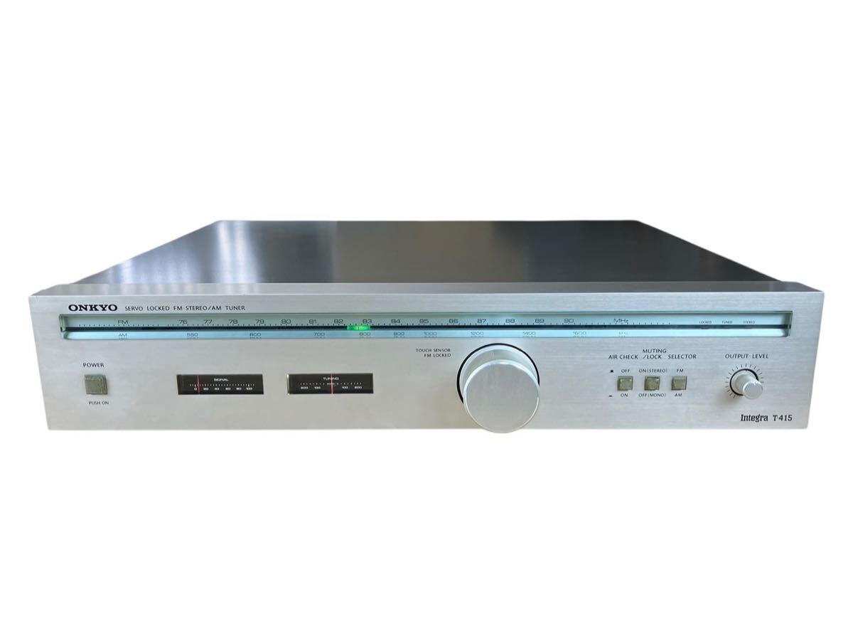 Yahoo!オークション - 【N0384】ONKYO オンキョー Integra T-415 チュ...