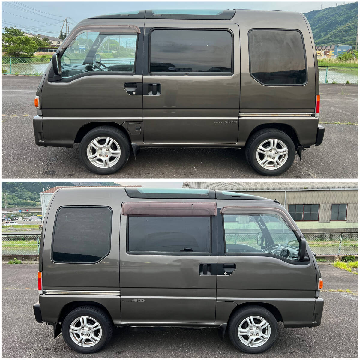 Yahoo!オークション - 平成4年V-KV4 サンバーディアス サンルーフ付き...