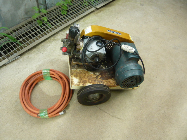 Yahoo!オークション - A184 高圧洗浄機 電気動噴 キョーワクリーン ホ...