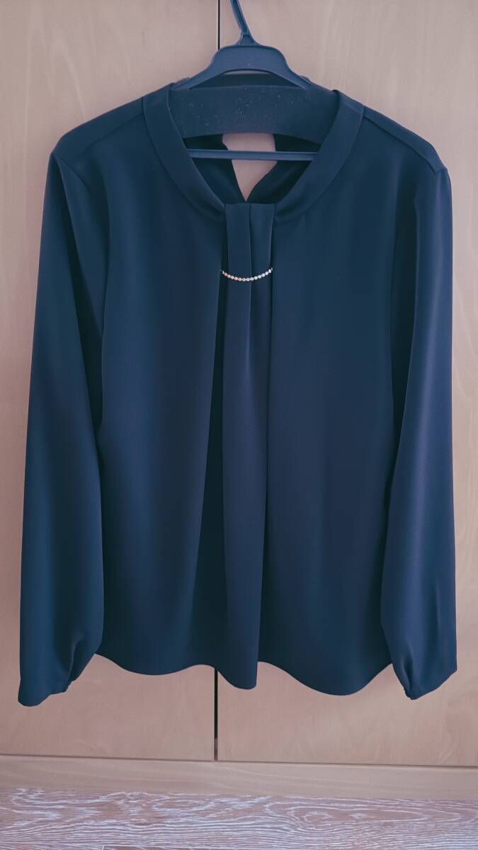 Yahoo!オークション - PLST プラステ ブラウス トップス ブラック（黒...