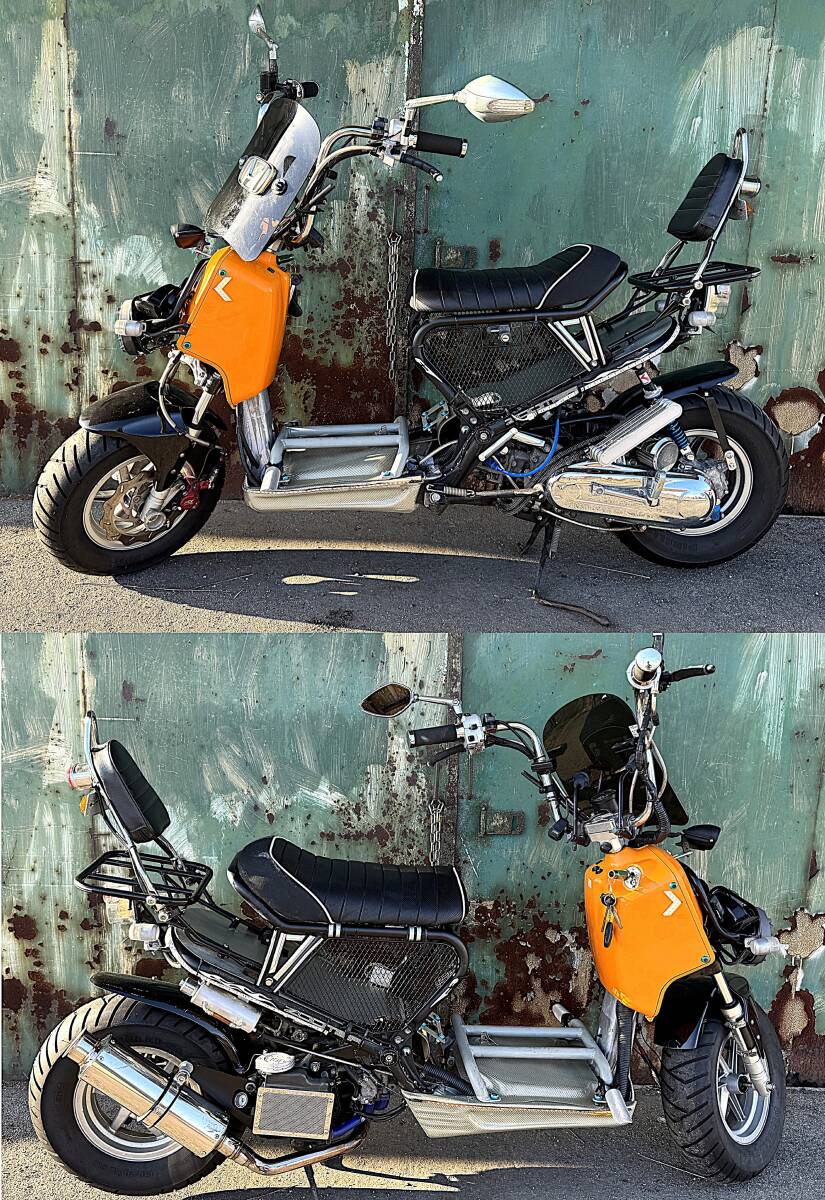 Yahoo!オークション - 【AF58】ホンダ ズーマー カスタム車両/HONDA ZO...