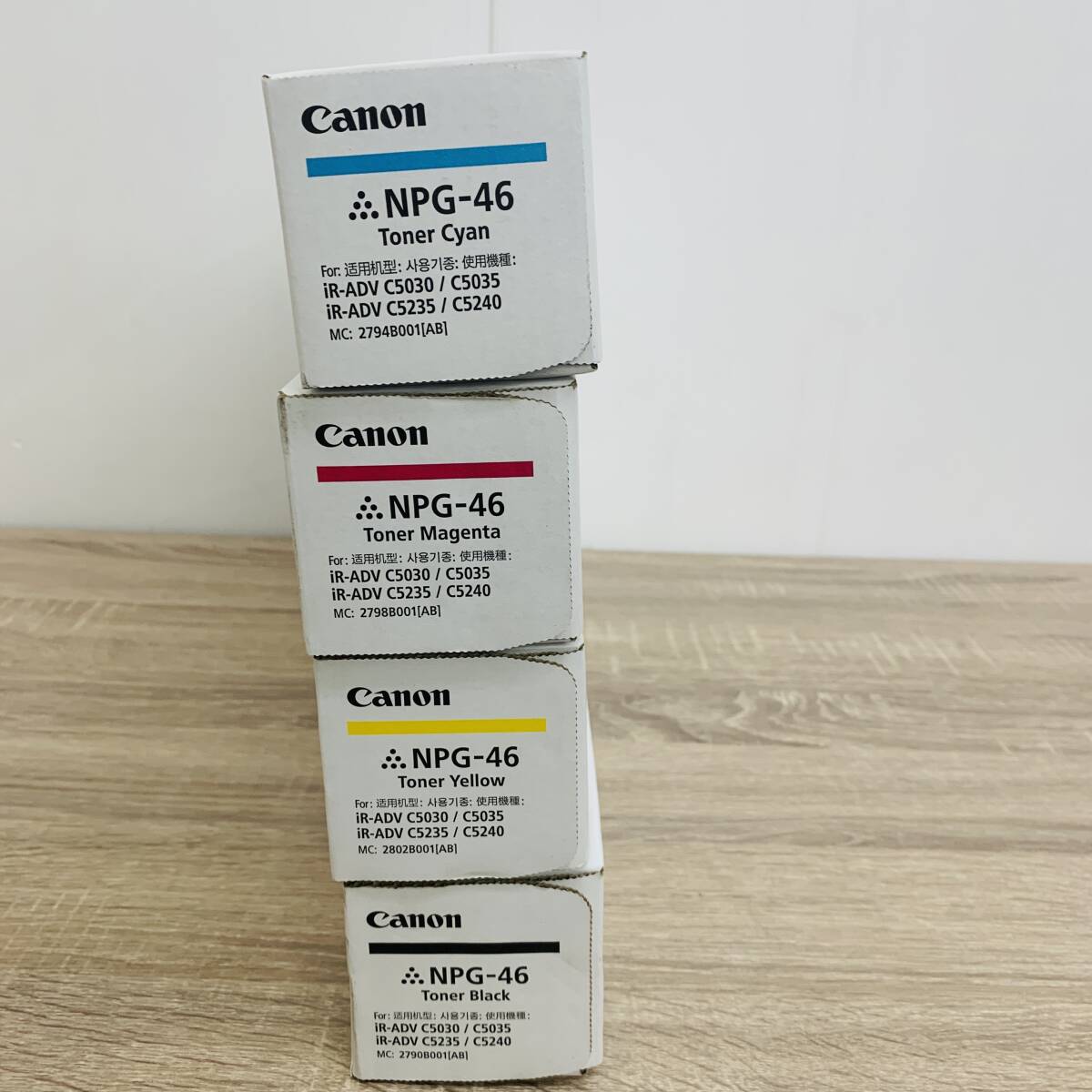 Yahoo!オークション - 【未使用】Canon キヤノン 純正 NPG-46 Toner ト...