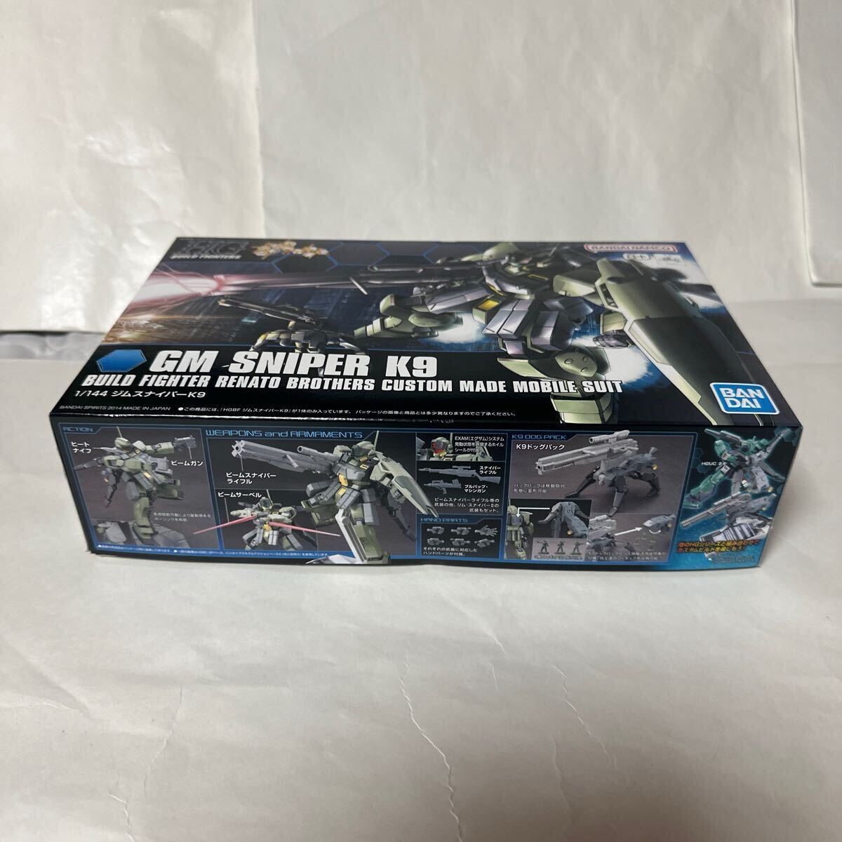 Yahoo!オークション - HG 1/144 ジムスナイパーK9 ガンダムビルドファ...