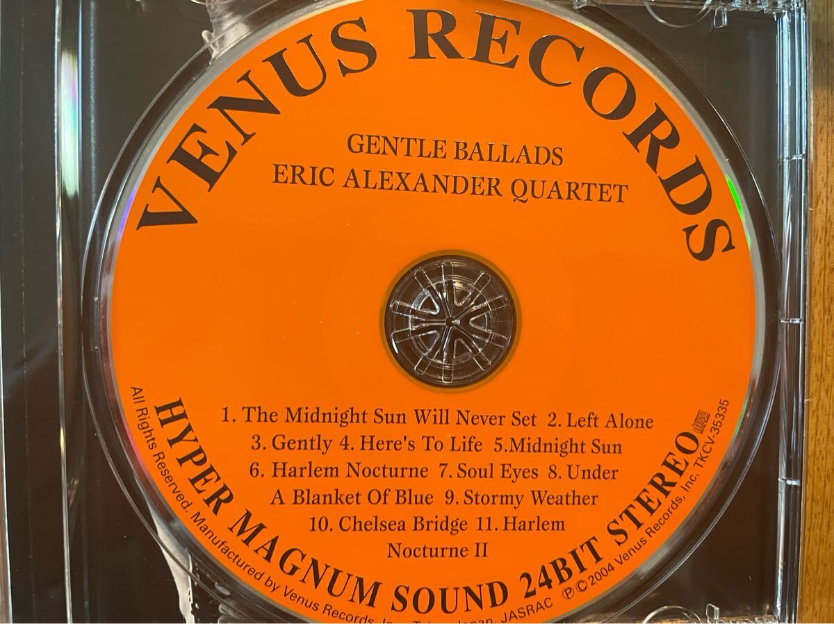 Yahoo!オークション - CD ERIC ALEXANDER QUARTET / GENTLE BALLADS