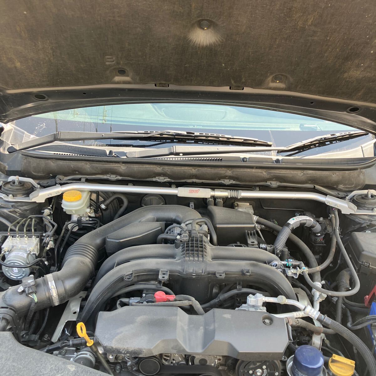 Yahoo!オークション - STI フレキシブルドロータワーバー BN9 レガシィ...