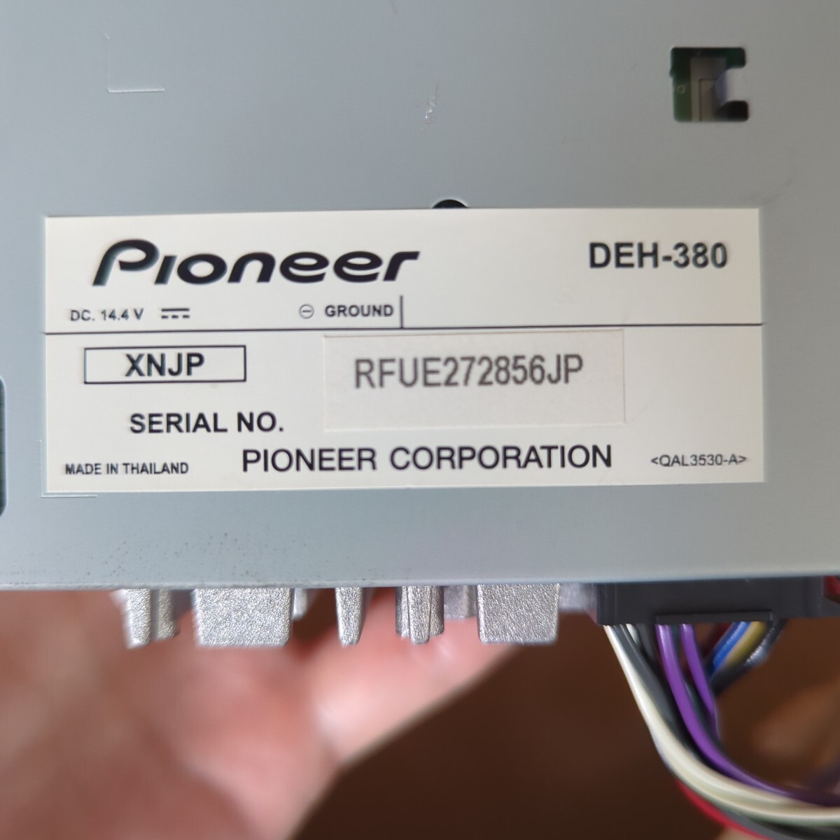 Yahoo!オークション - パイオニア DEH-380