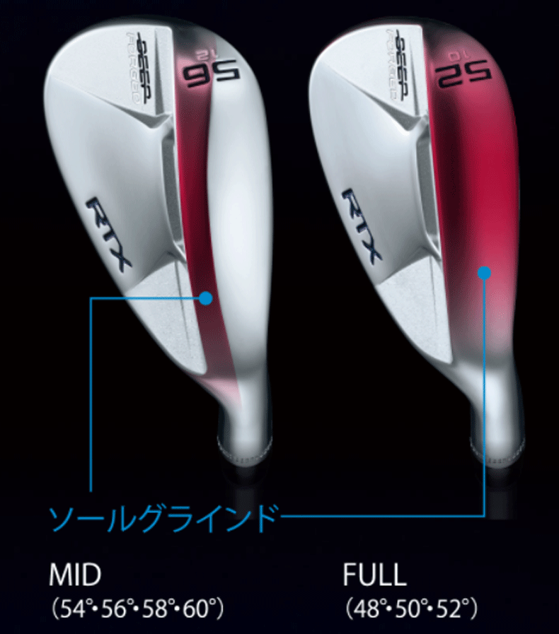 クリーブランド 2021.3 RTX DEEP FORGED サテン 56-12:MID NS PRO MODUS3 TOUR105 スチール S ボールが吸い付くような打感(クリーブランド ...