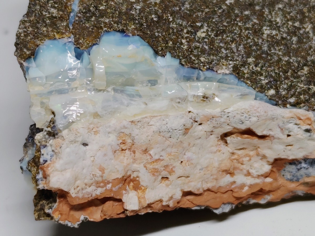 Yahoo!オークション - 【ボルダー】 183g オパール 蛋白石 原石 鑑賞石...