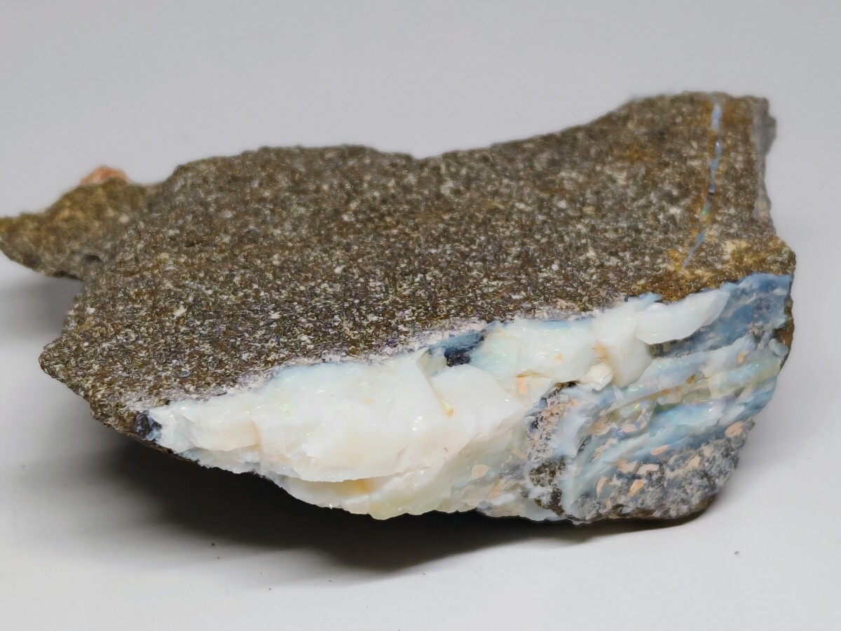 Yahoo!オークション - 【ボルダー】 183g オパール 蛋白石 原石 鑑賞石...