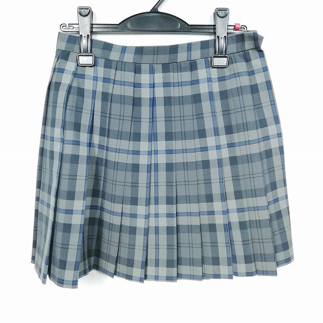Yahoo!オークション - 1円 スクールスカート 夏物 w63-丈43 チェック ...