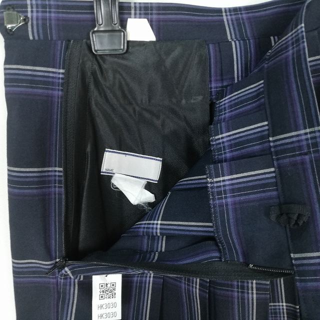 Yahoo!オークション - 1円 スクールスカート 夏物 w63-丈59 チェック ...