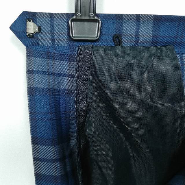 Yahoo!オークション - 1円 スクールスカート 冬物 w63-丈58 チェック ...