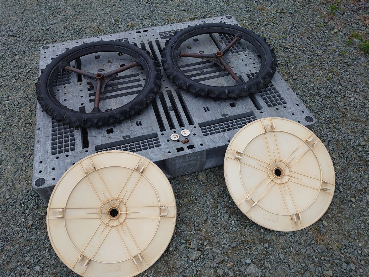 Yahoo!オークション - イセキ PQ4 ノーパンク 600 フロントタイヤ 左右...