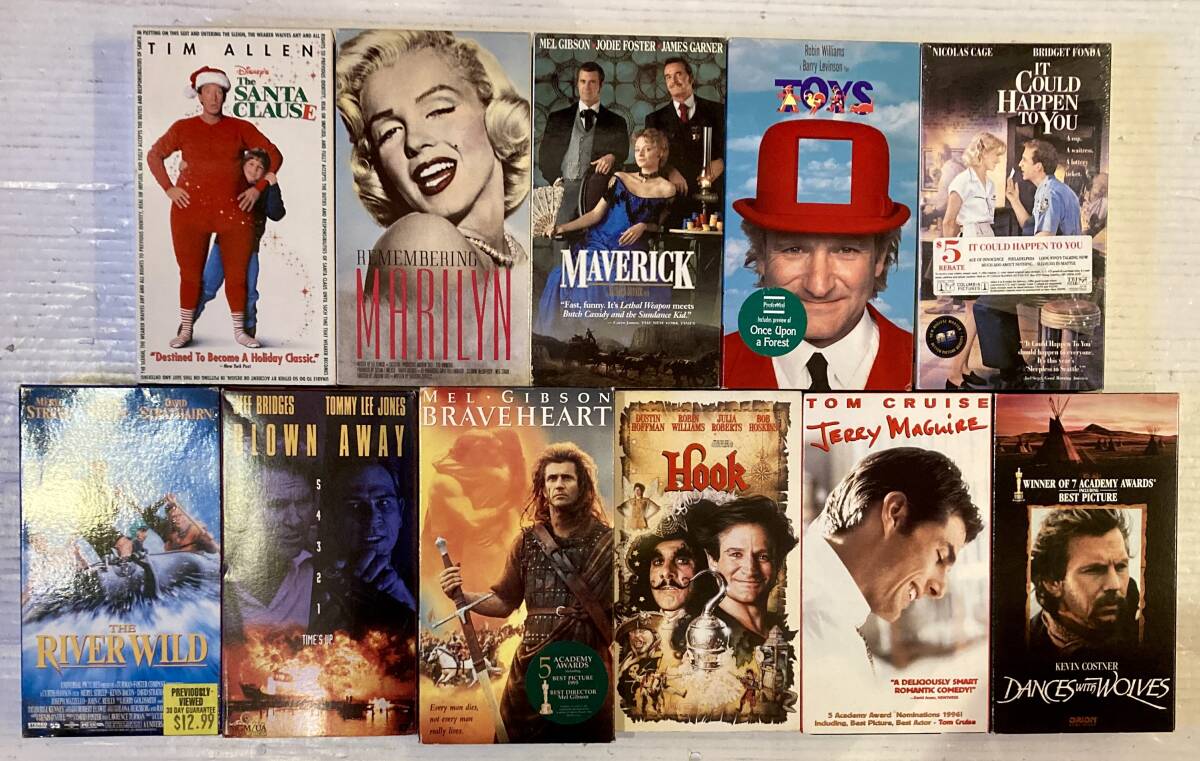Yahoo!オークション - まとめて 洋画VHS 35タイトルセット 輸入版多数...