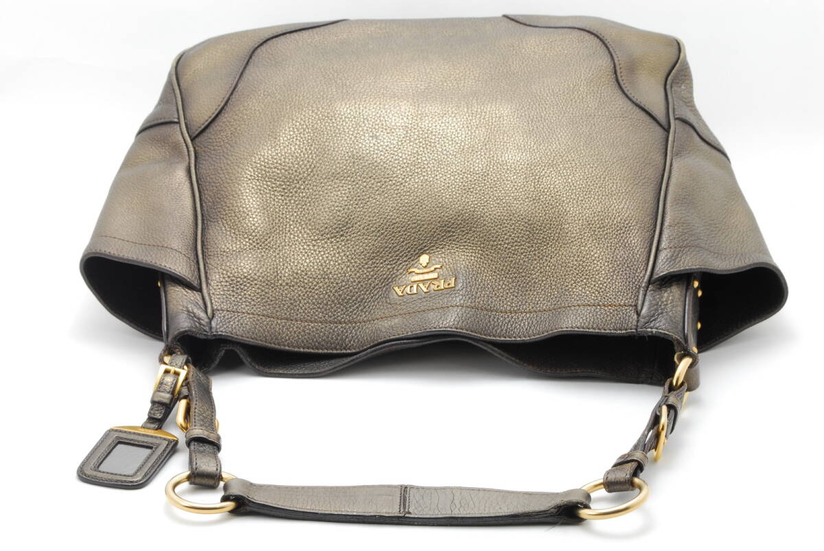 Yahoo!オークション - 1円【美品】PRADA プラダ ショルダーバッグ トー...