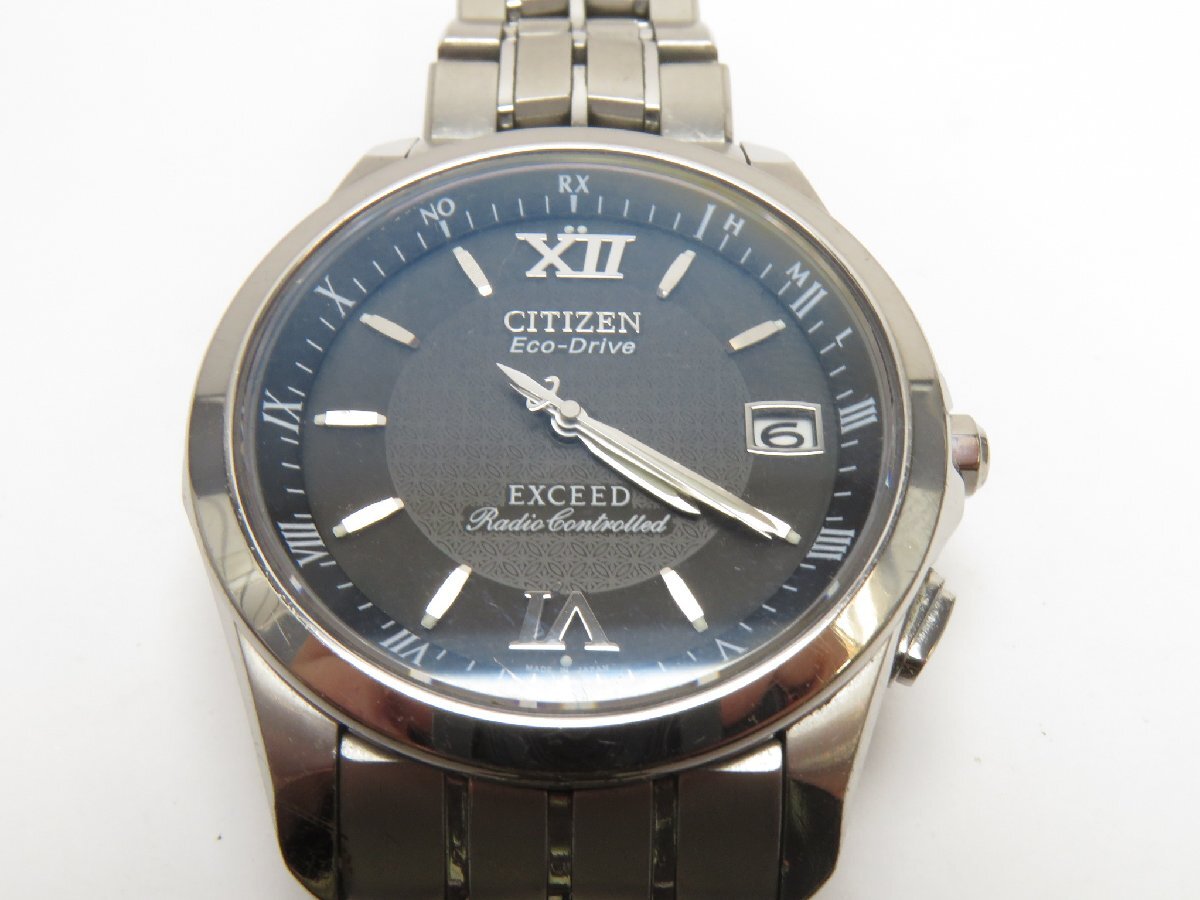 Yahoo!オークション - \1 稼働 シチズン H110-T009417 エクシード ブラ...