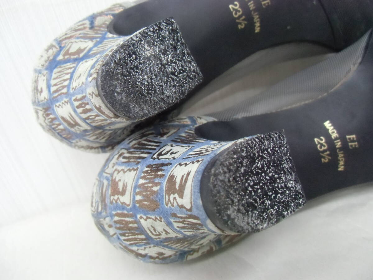 Yahoo!オークション - DAKS ダックス サイドメッシュパンプス 23.5cm ...