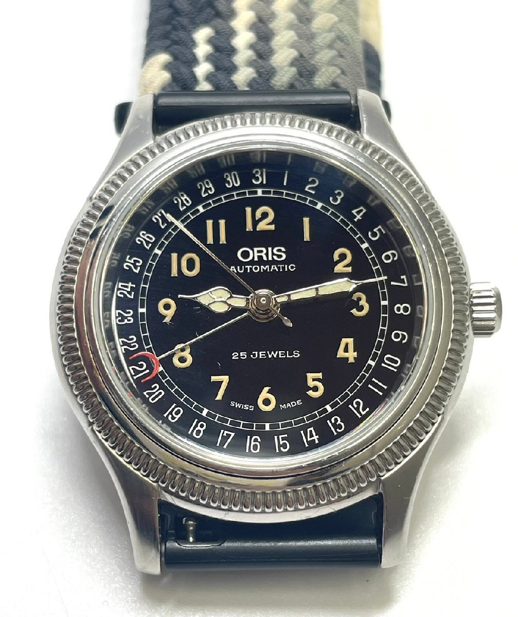 Yahoo!オークション - 1円 ORIS オリス 稼働 ビッククラウン ポインタ...