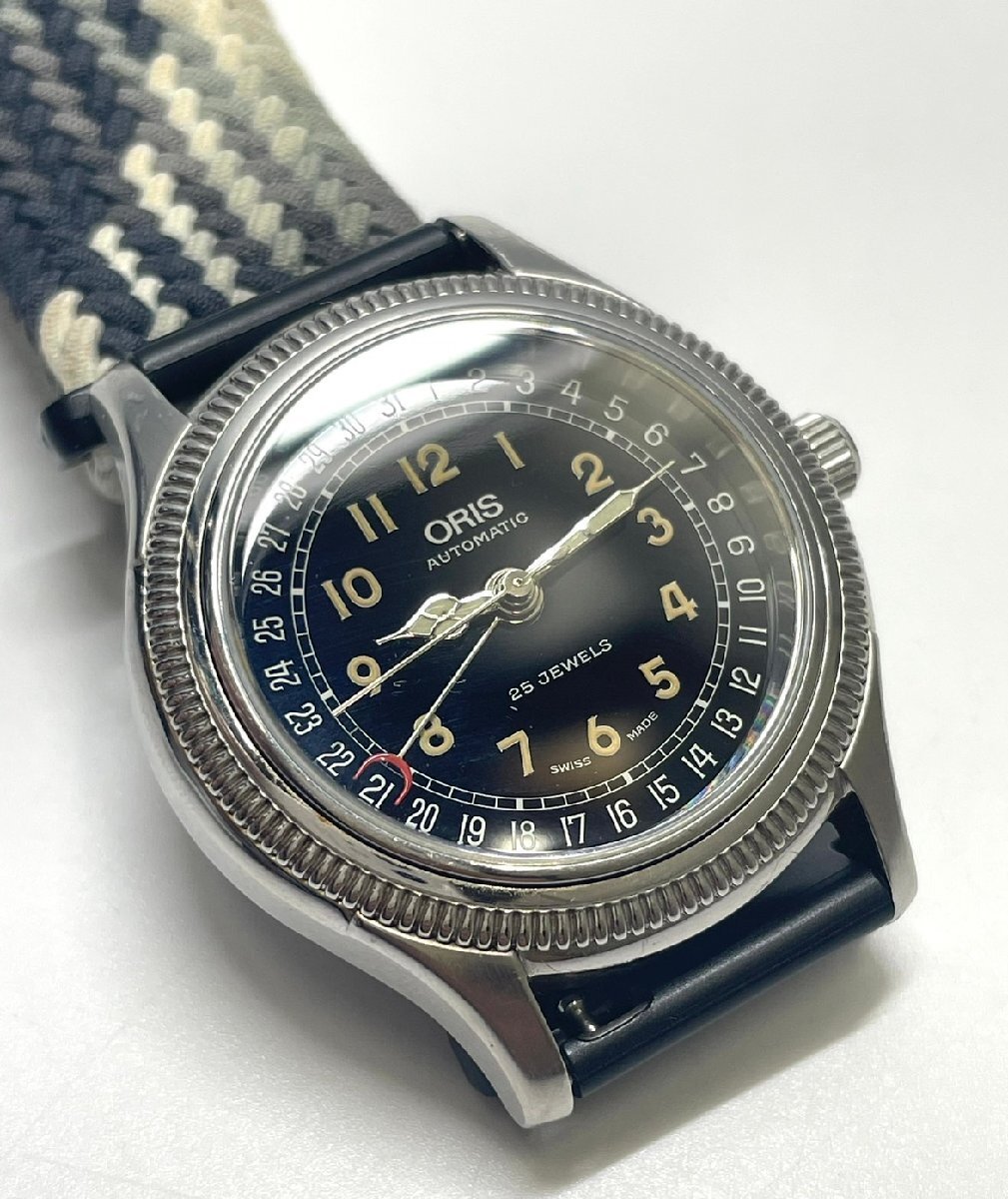 Yahoo!オークション - 1円 ORIS オリス 稼働 ビッククラウン ポインタ...