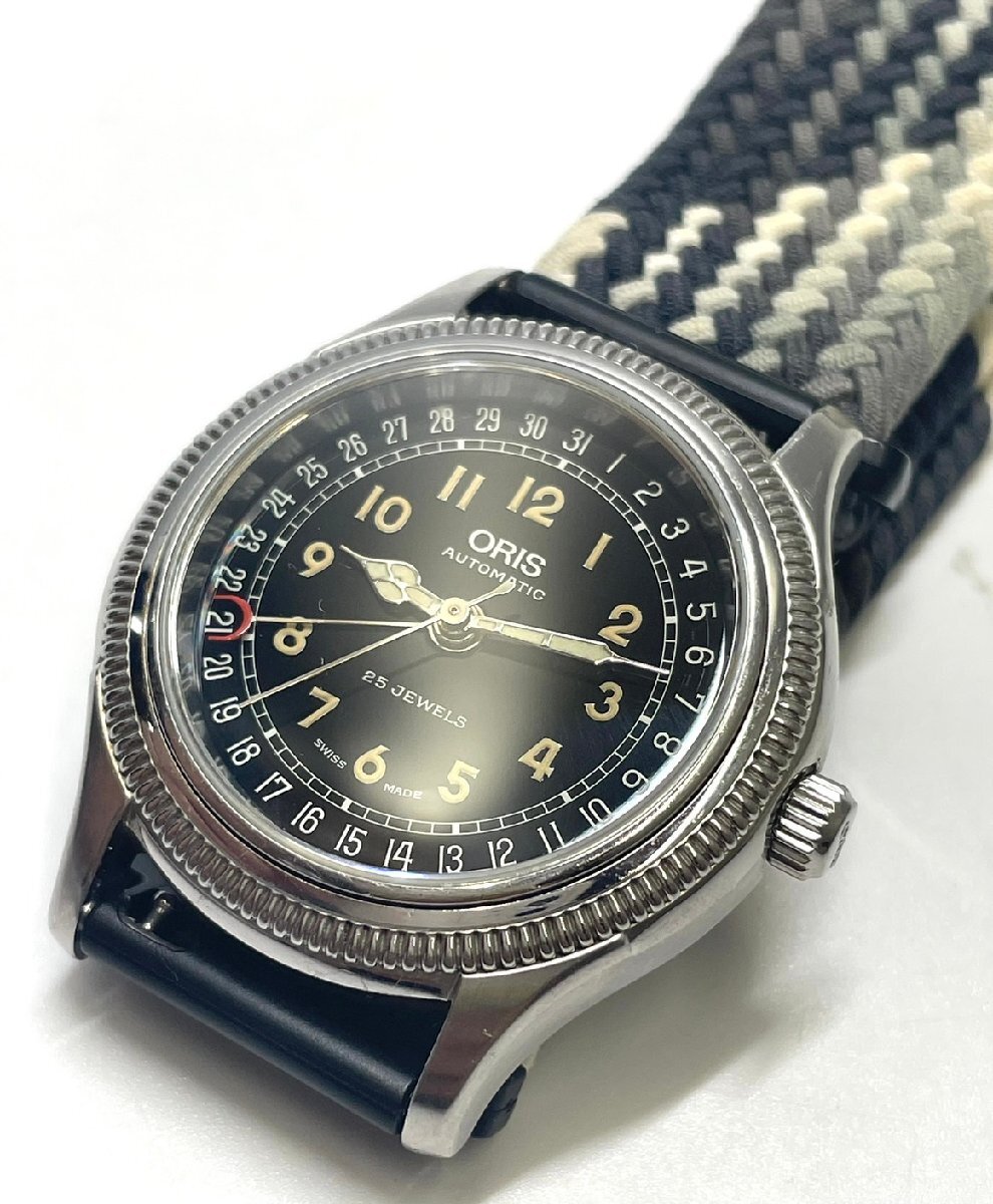 Yahoo!オークション - 1円 ORIS オリス 稼働 ビッククラウン ポインタ...