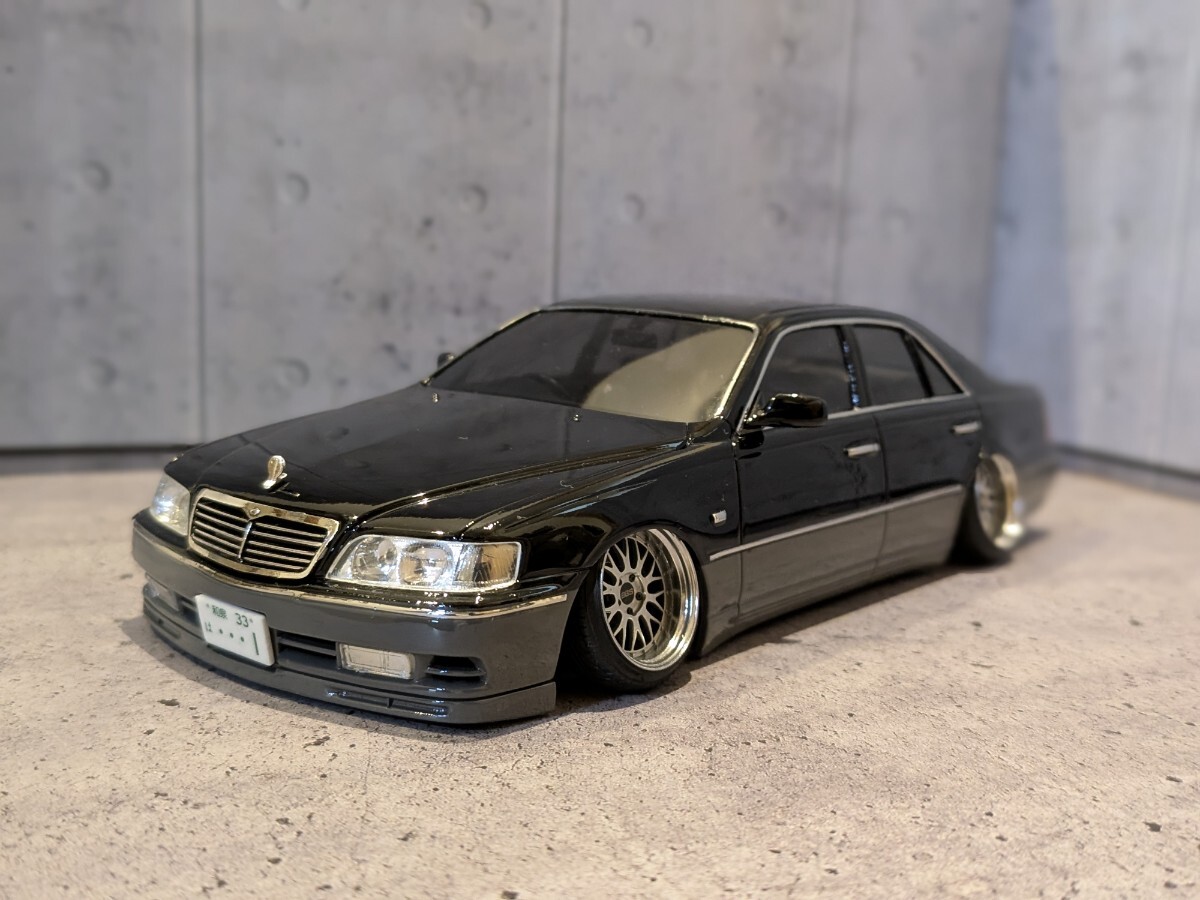Yahoo!オークション - 1/24 日産 Y33 シーマ CIMA カスタム VIPCAR 完...
