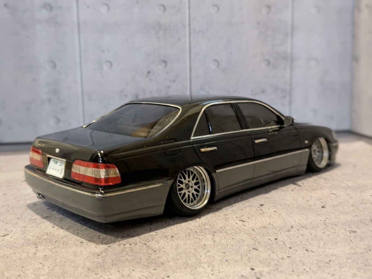 Yahoo!オークション - 1/24 日産 Y33 シーマ CIMA カスタム VIPCAR 完...