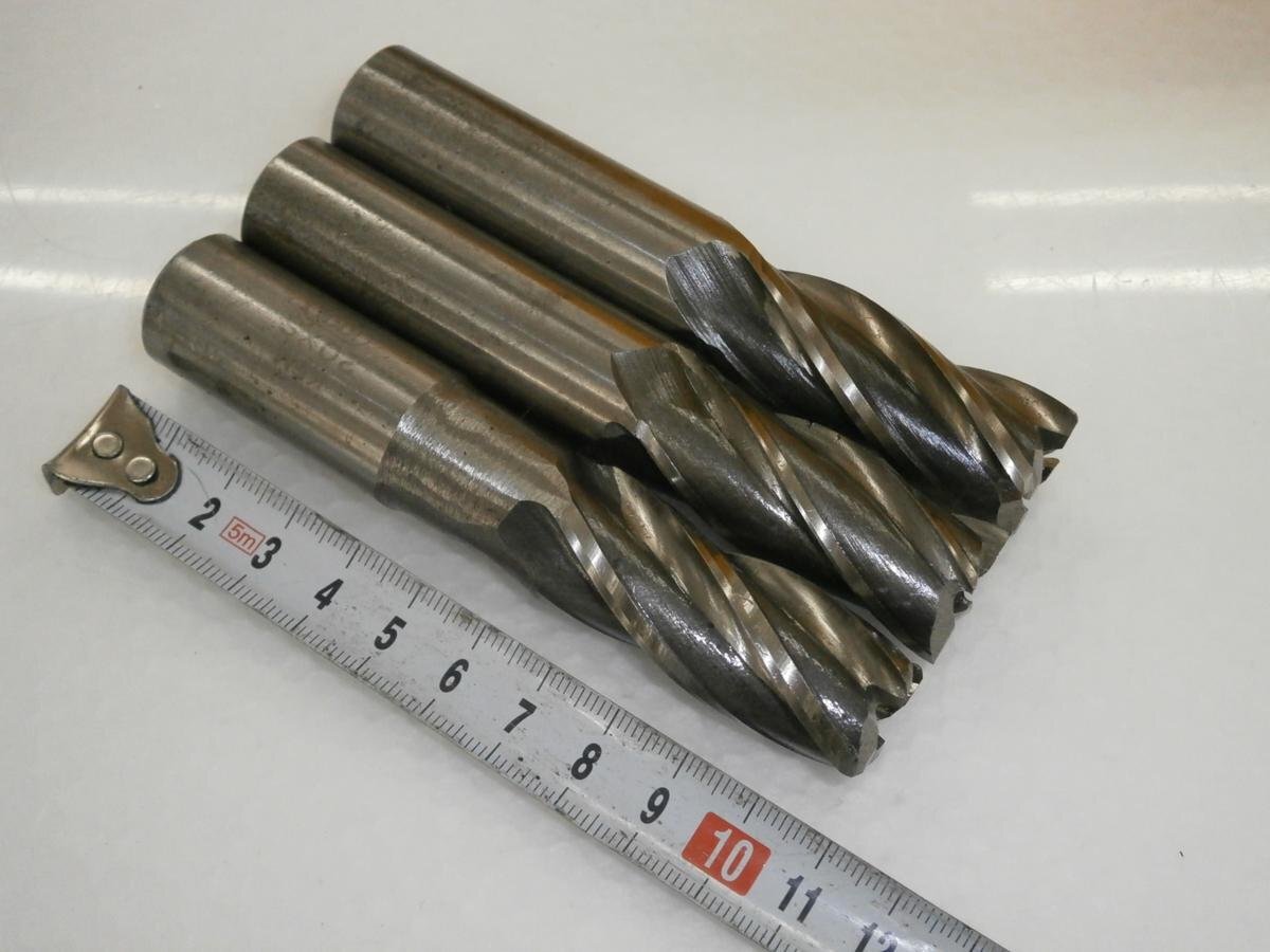 Yahoo!オークション - T628 KKK エンドミル 4枚刃 19.6φ（2本） 19.7...