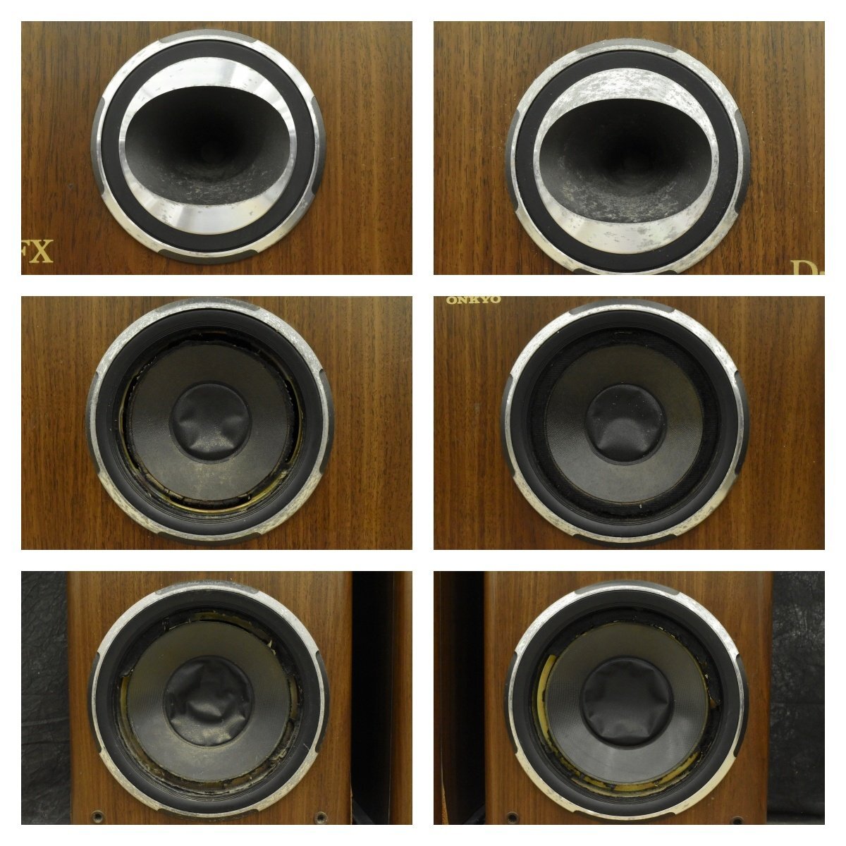Yahoo!オークション - 【C】Onkyo D-77FX スピーカーペア オンキョー 2...