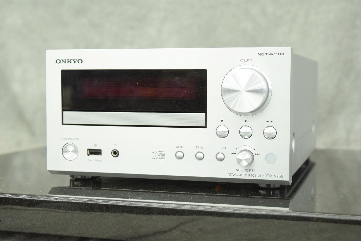 Yahoo!オークション - 【G】ONKYO CR-N755 ネットワーク CDレシーバー ...