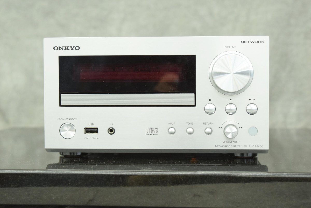 Yahoo!オークション - 【G】ONKYO CR-N755 ネットワーク CDレシーバー ...