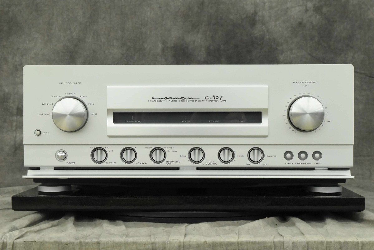 Yahoo!オークション - 【C】Luxman C-70f コントロールアンプ ラックス...