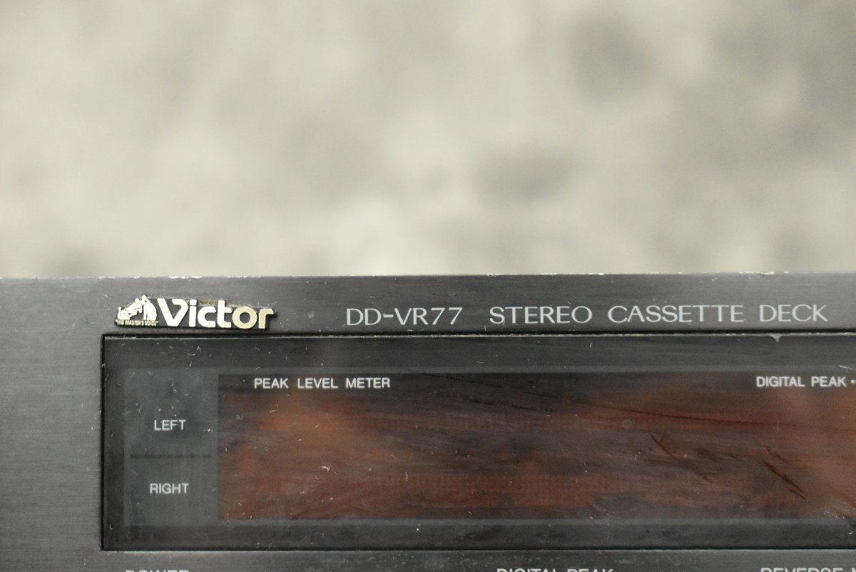 Yahoo!オークション - 【J】VICTOR DD-VR77 カセットデッキ ビクター 2...