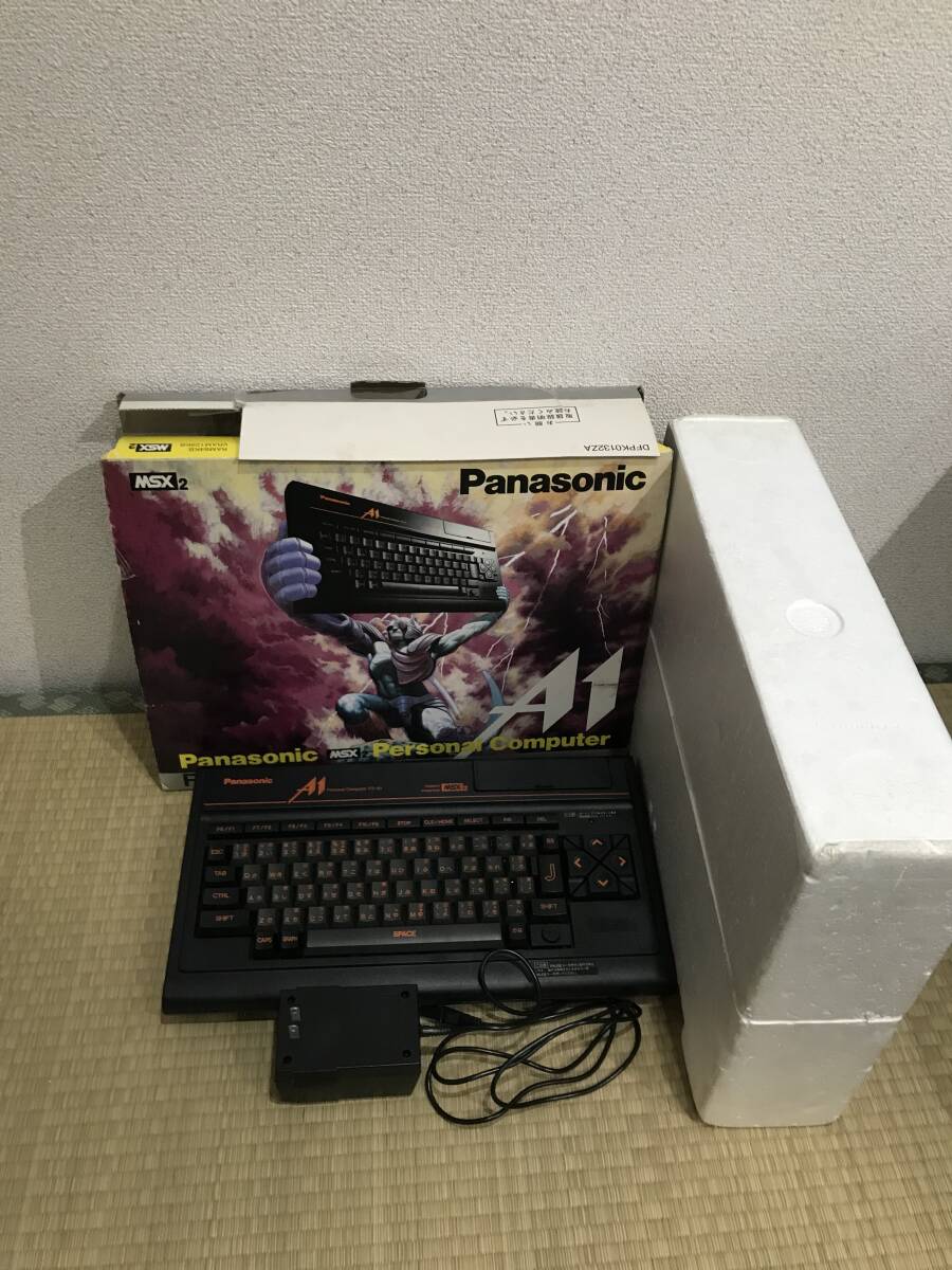 Yahoo!オークション - 【Ta11】Panasonic MSX2 FS-A1 ブラック/パナソ...