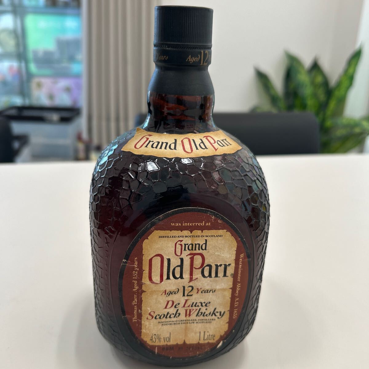 Yahoo!オークション - Old Parr グランドオールドパー デラックス 1000...