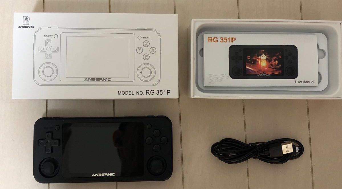 Yahoo!オークション - ANBERNIC RG 351P ブラック
