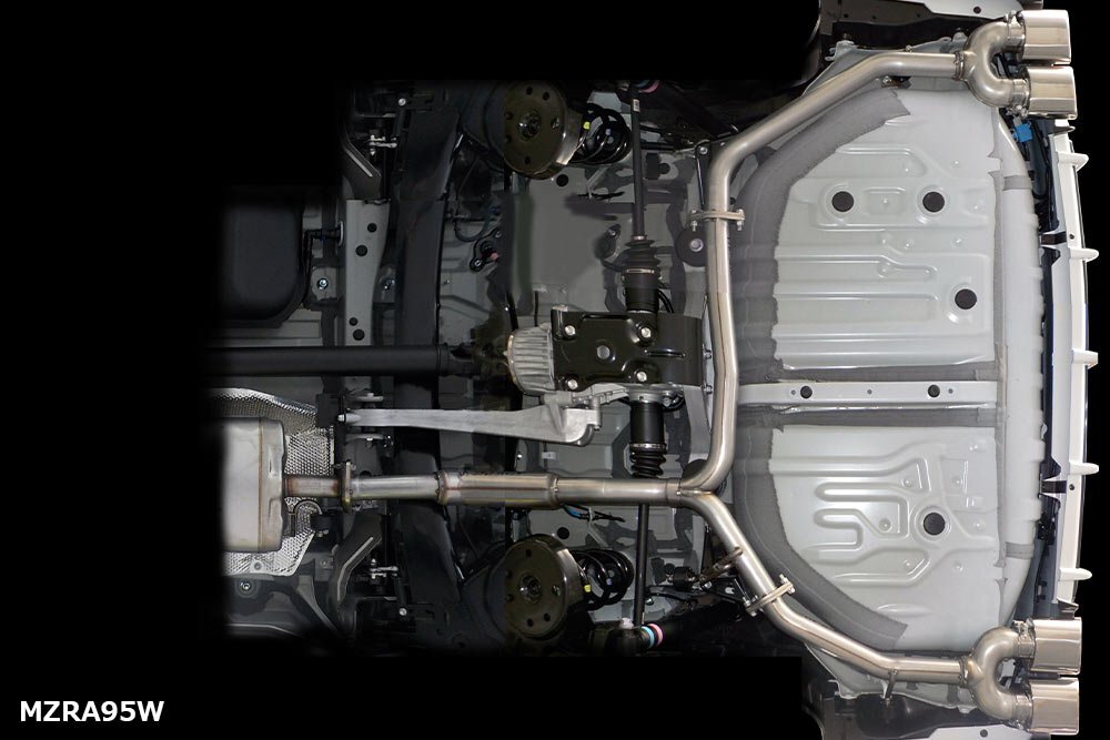 Yahoo!オークション - M'z SPEED エキゾーストシステム 左右4本出し (M...