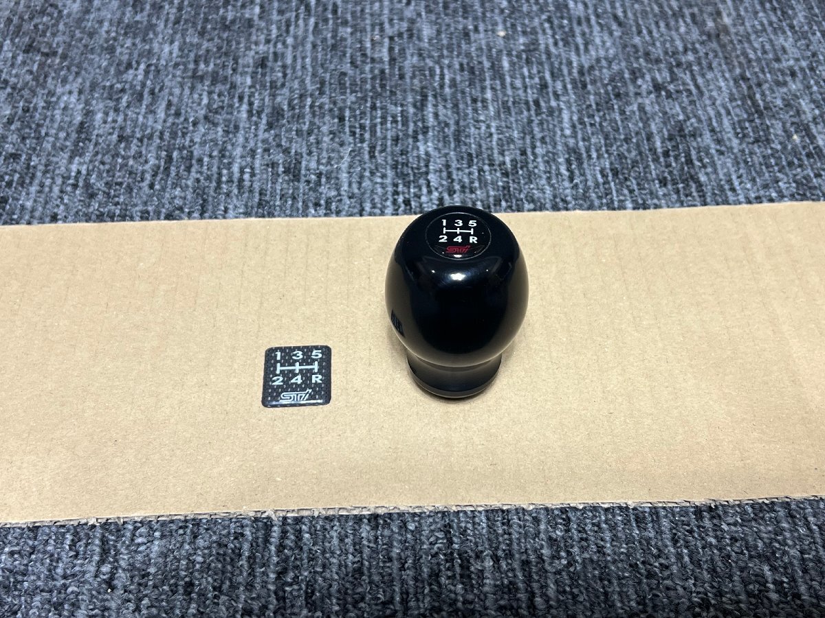 Yahoo!オークション - 【12528】GH8 インプレッサ 5MT STI シフトノブ ...