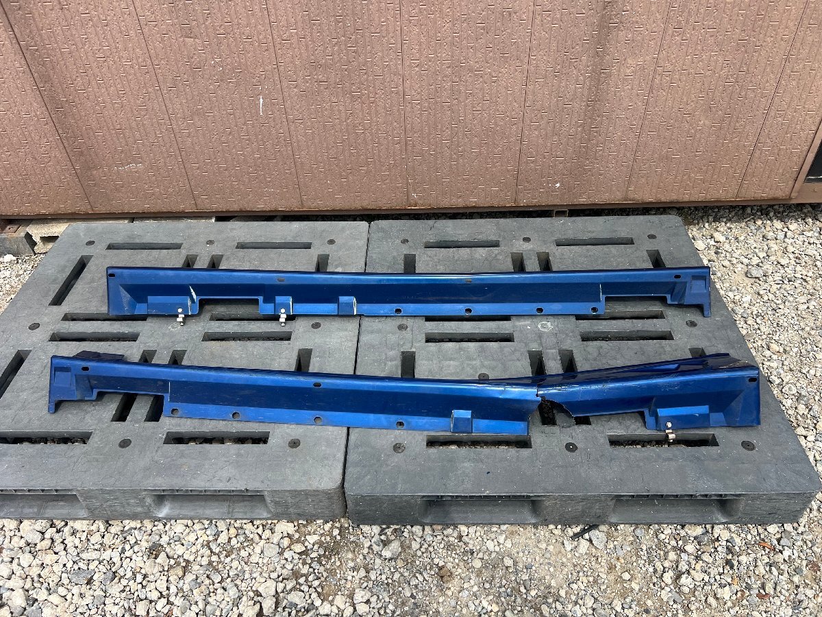 Yahoo!オークション - 【12573】ZZW30 MR-S 純正OP サイドステップ 左...