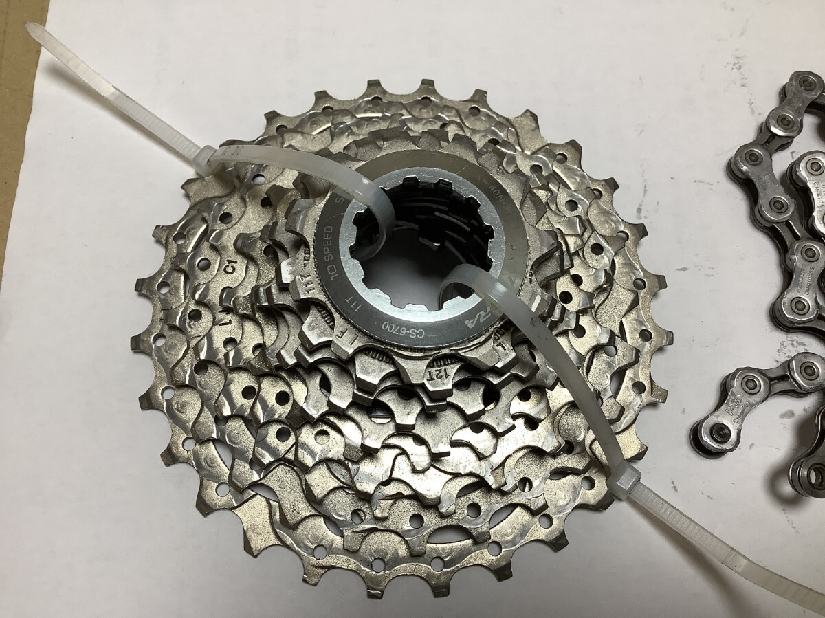 Yahoo!オークション - CS 6700 CN6701 ULTEGRA アルテグラ 11-28T チェ...