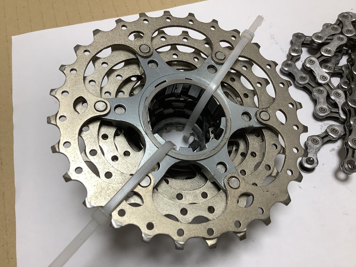 Yahoo!オークション - CS 6700 CN6701 ULTEGRA アルテグラ 11-28T チェ...