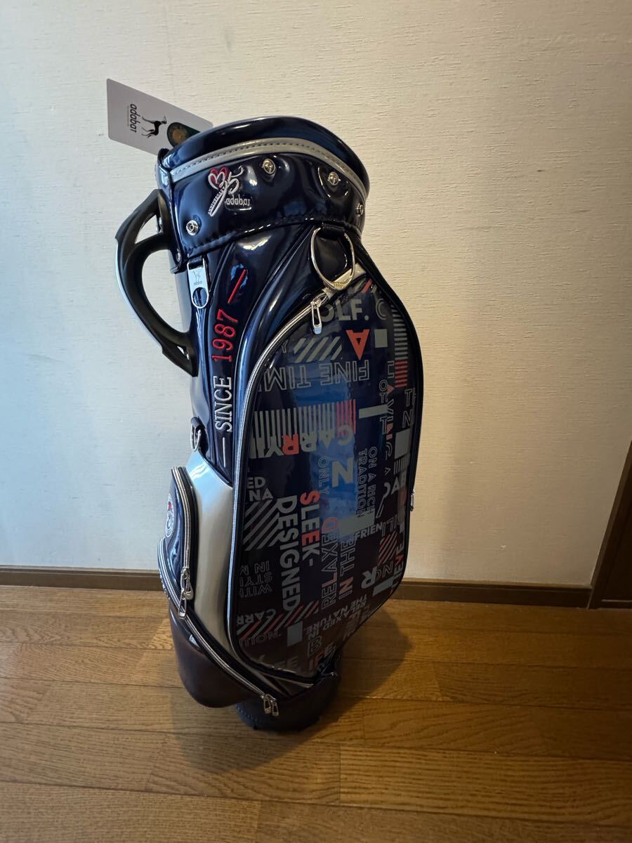 Yahoo!オークション - adabat アダバット ゴルフキャディバッグABC421 ...