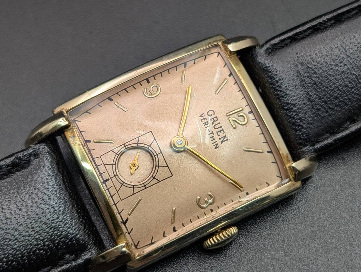 Yahoo!オークション - GRUEN VERI-THIN グリュエン ヴェリシン Cal.43...