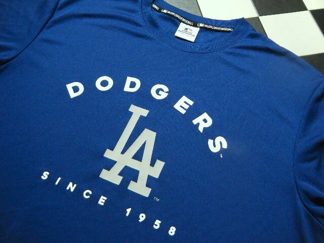 Yahoo!オークション - MLB ドジャース 半袖 Tシャツ 4L 青 れ6798 大...