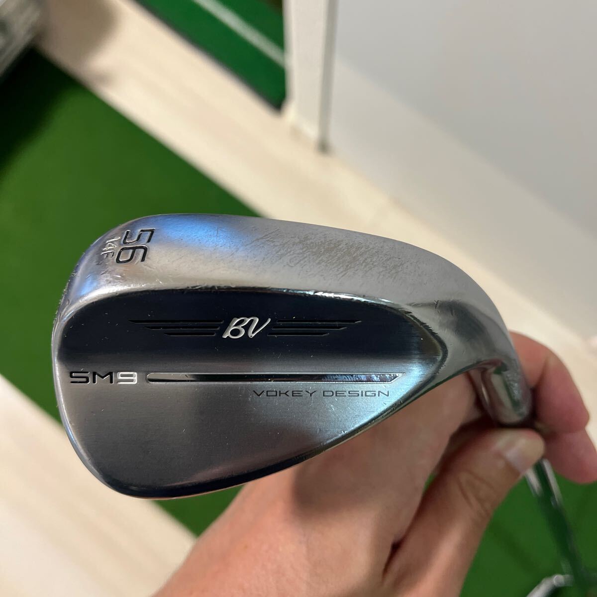 Yahoo!オークション - ボーケイ SM9 56 14 Fグラインド モーダス120 R...