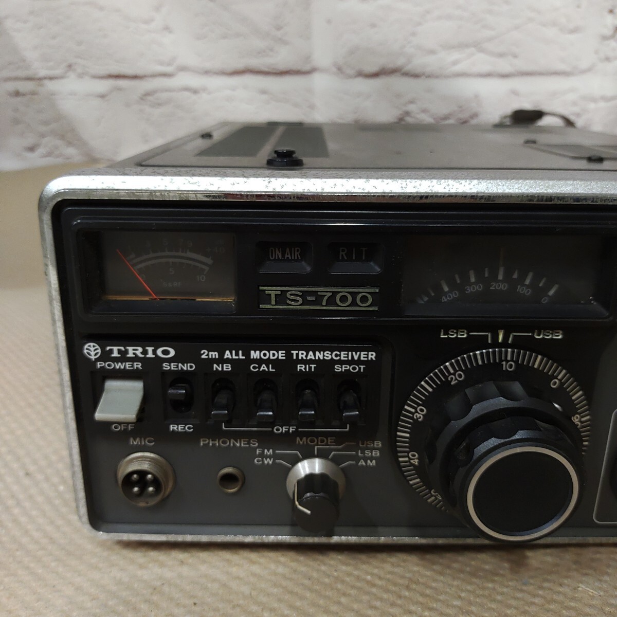 Yahoo!オークション - TRIO TS-700 2m ALL MODE 通電確認済み 現状品 ...