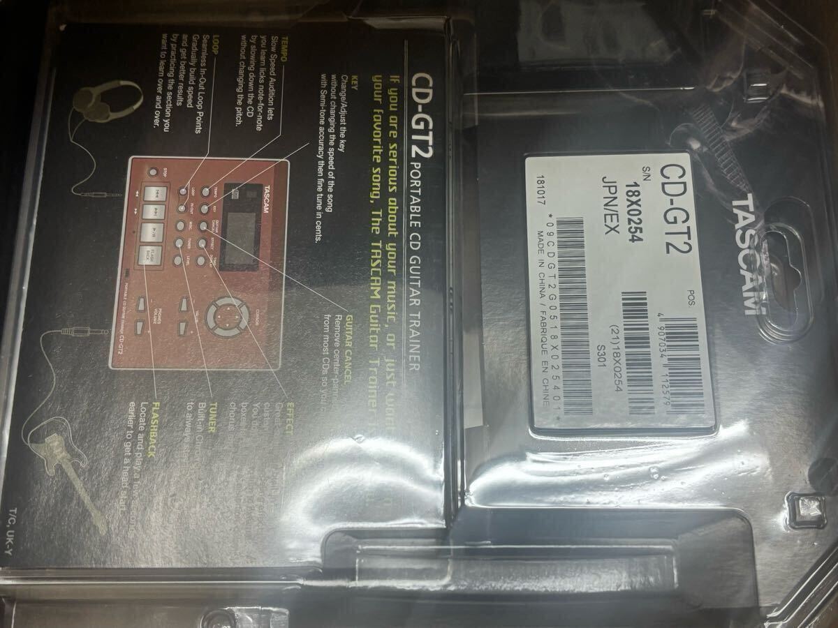 Yahoo!オークション - TASCAM タスカム CD-GT2 ポータブル CD ギタート...