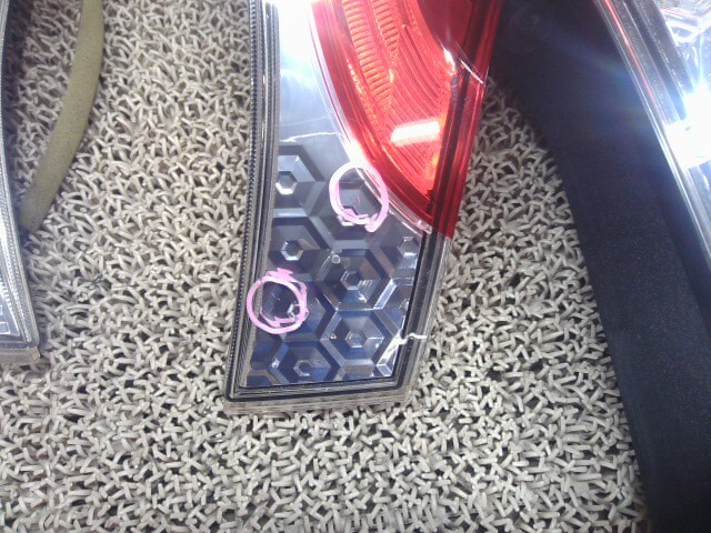 Yahoo!オークション - 平成26年 フィット ハイブリッド GP5 左右テー...