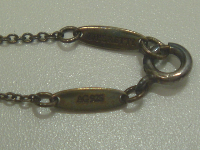 Yahoo!オークション - ティファニー Sv925 オープンハート ネックレス