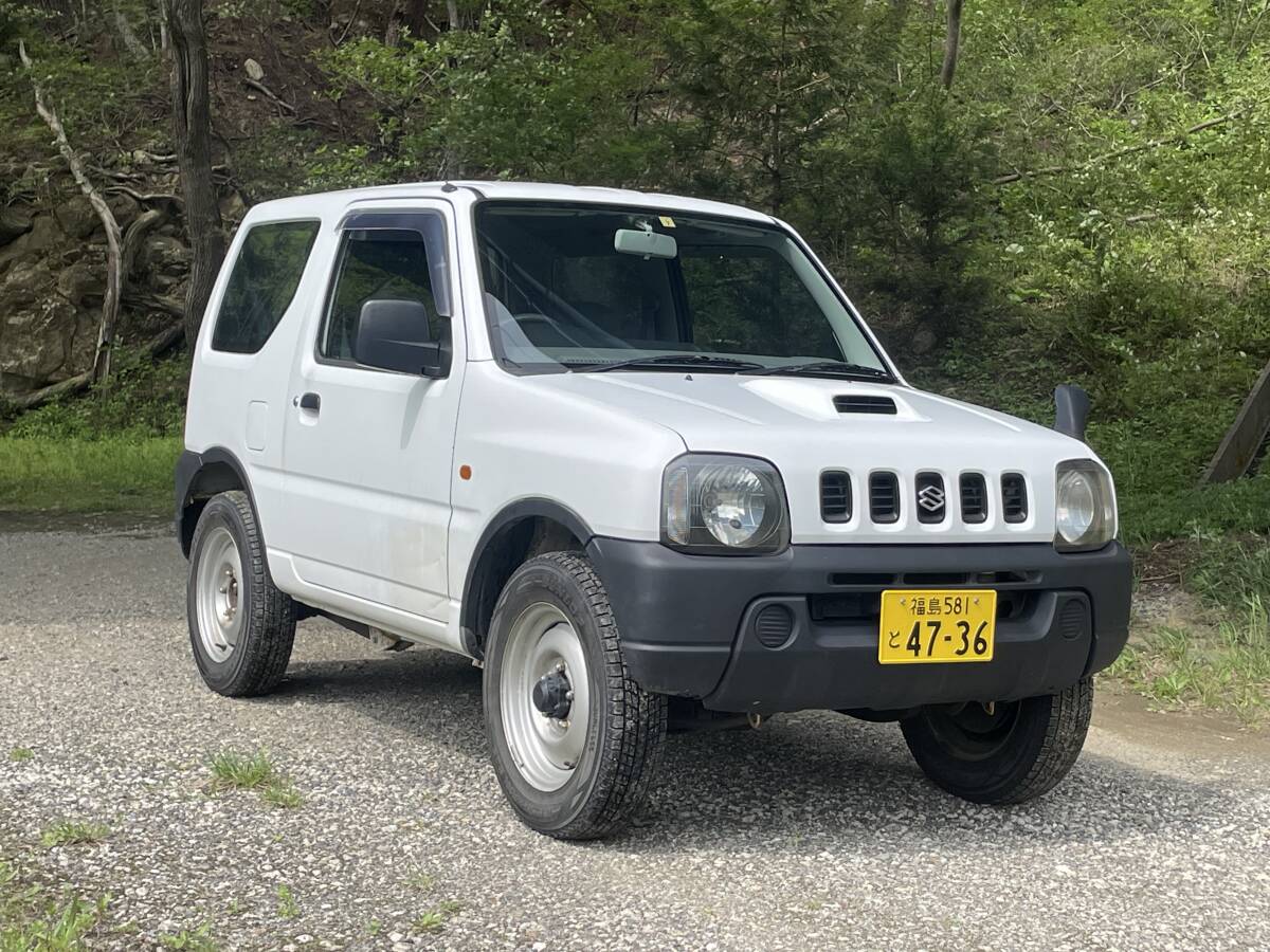 Yahoo!オークション - 福島 平成11年 車検付 スズキ ジムニー JB23W 希...