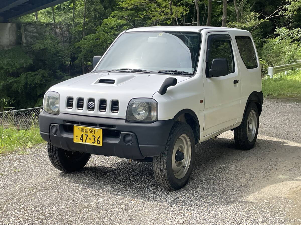 Yahoo!オークション - 福島 平成11年 車検付 スズキ ジムニー JB23W 希...